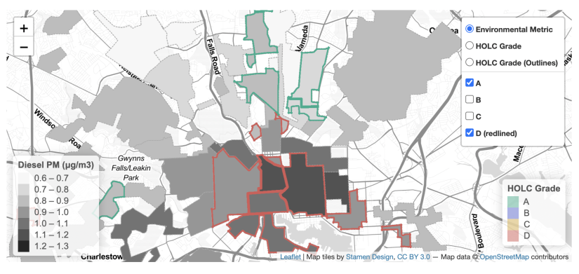 Tool visualizes the public health impact of redlining | Hub