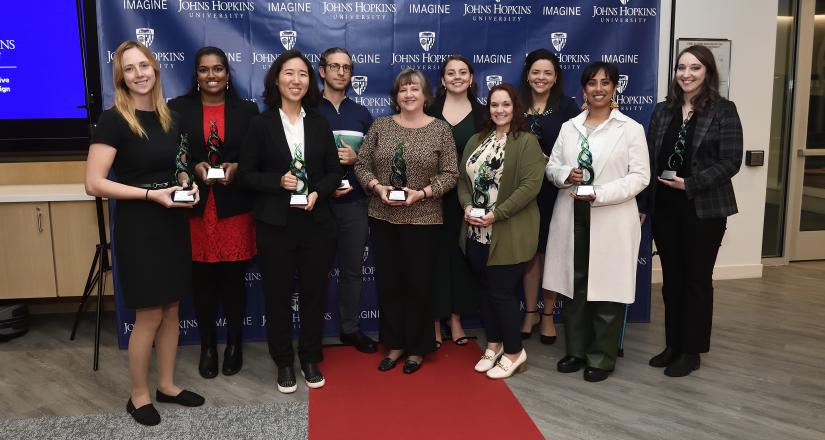 10 from Hopkins recognized with Career Impact Awards | Hub
