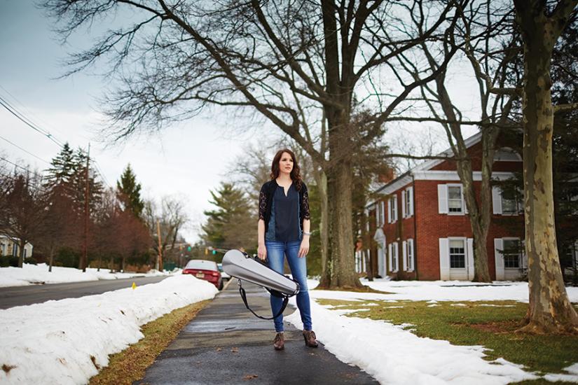 Violinist Courtney Orlando steps into her new role as artistic director ...