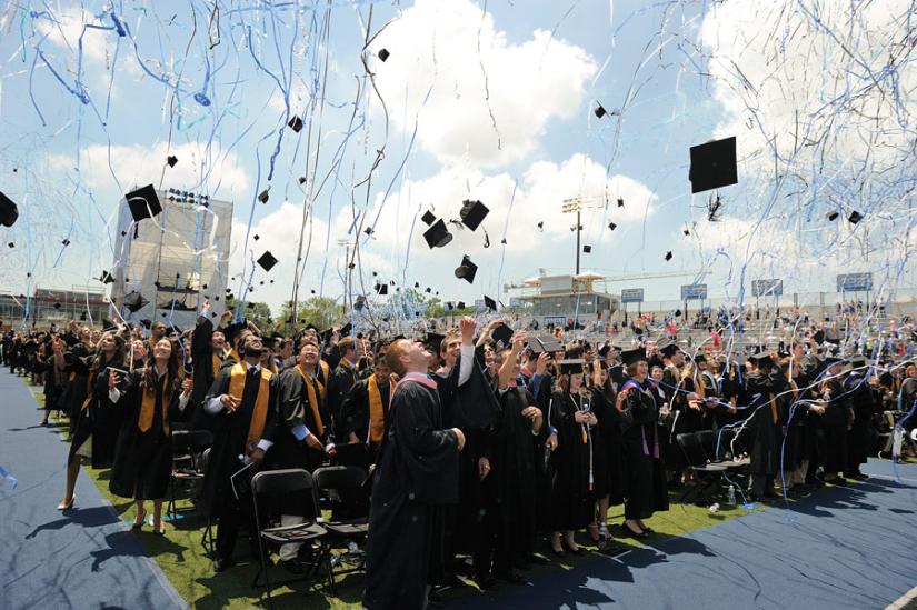 Now they're alums | Hub