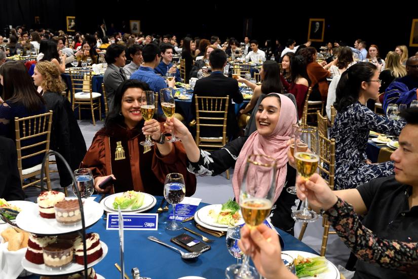 Class of 2022 dines in style at annual First-Year Banquet | Hub