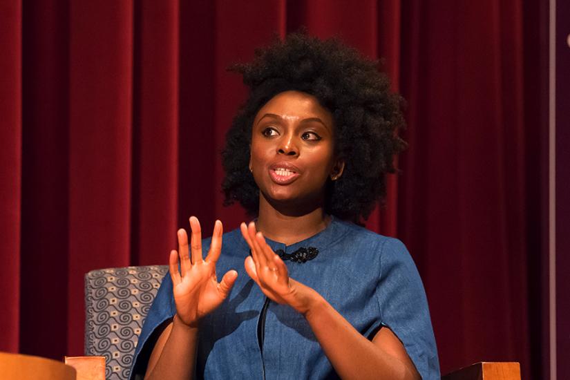 Chimamanda Ngozi Adichie talks politics, race, and writing at Johns ...