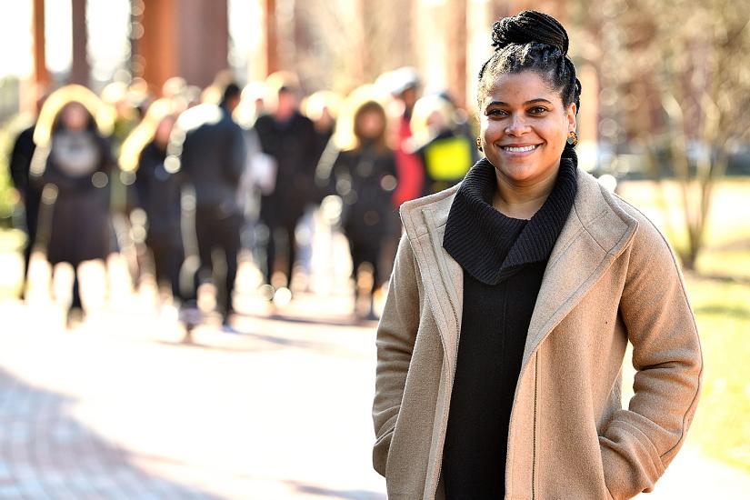 Bianca Decatur makes sure the first impression of Johns Hopkins is a ...