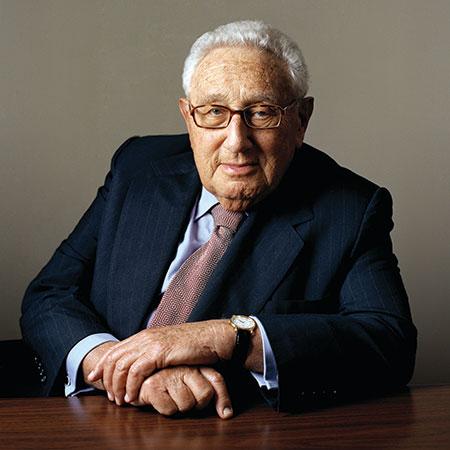 Scholar and statesman Henry Kissinger, who shaped world affairs in the ...