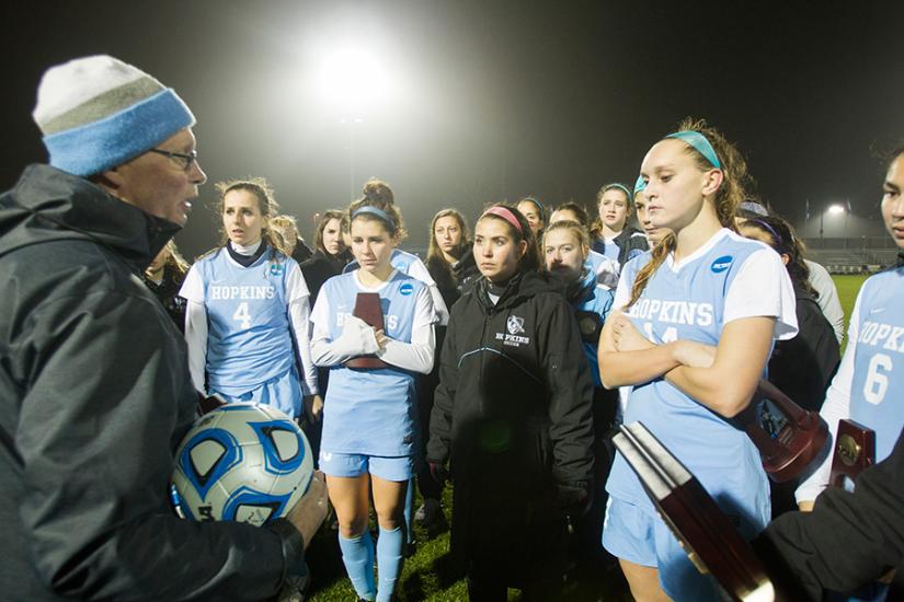 Women's soccer: JHU's season ends with 1-0 loss in NCAA Division III ...
