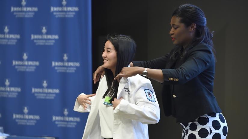 Nursing students receive their white coats | Hub