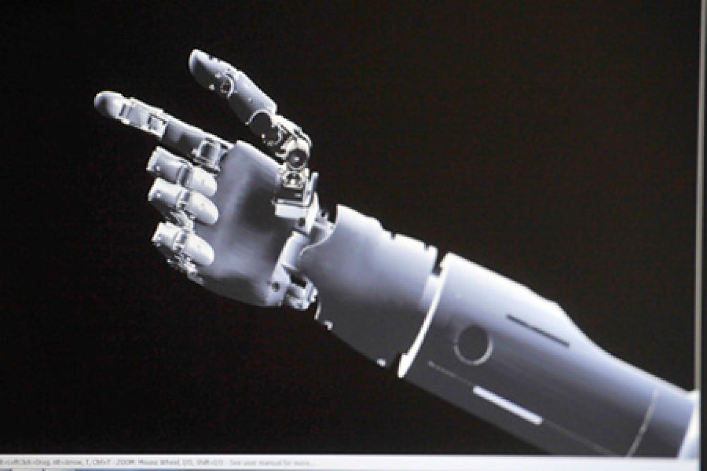 APL-built prosthetic arm controlled by thought | Hub
