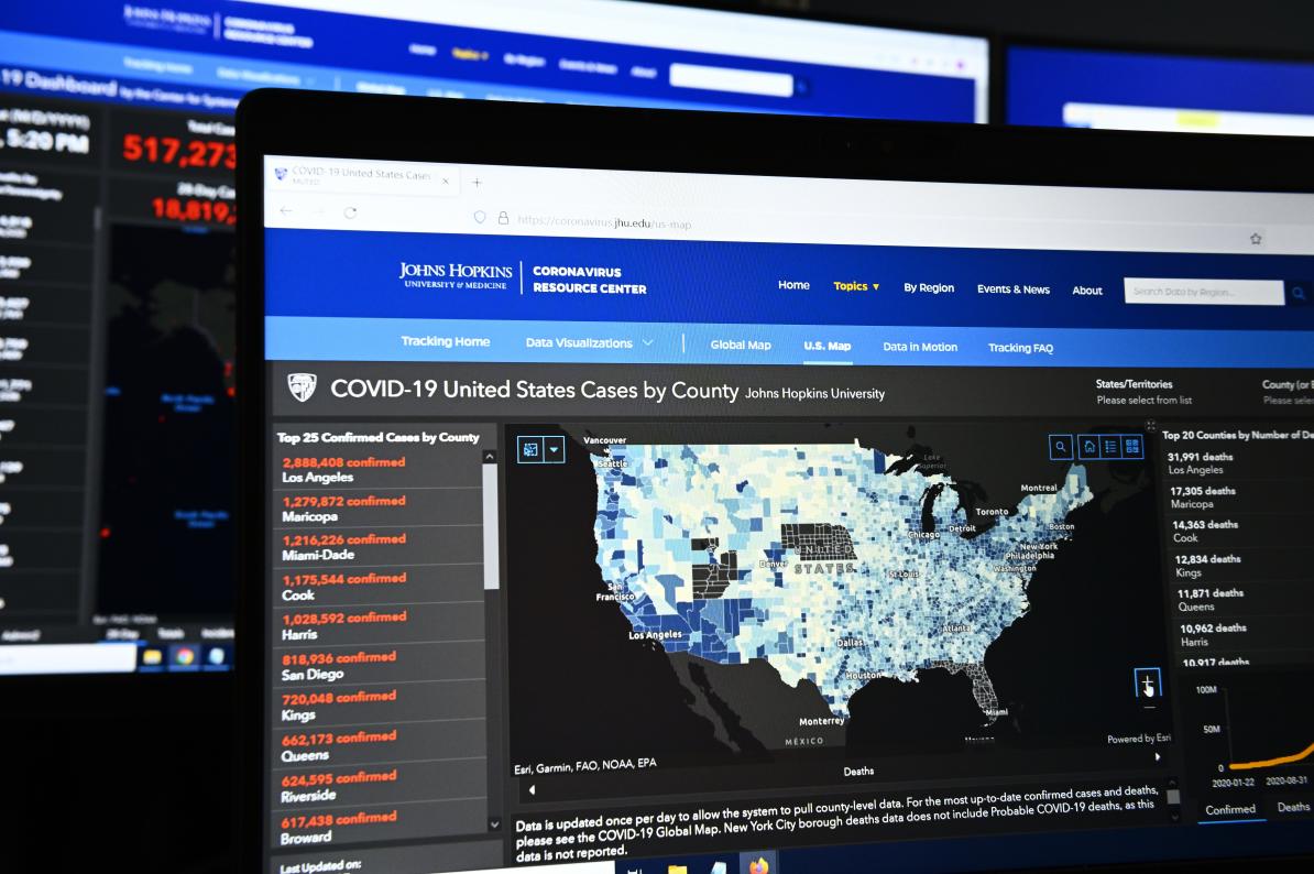 Johns Hopkins winds down pioneering pandemic data tracking | Hub