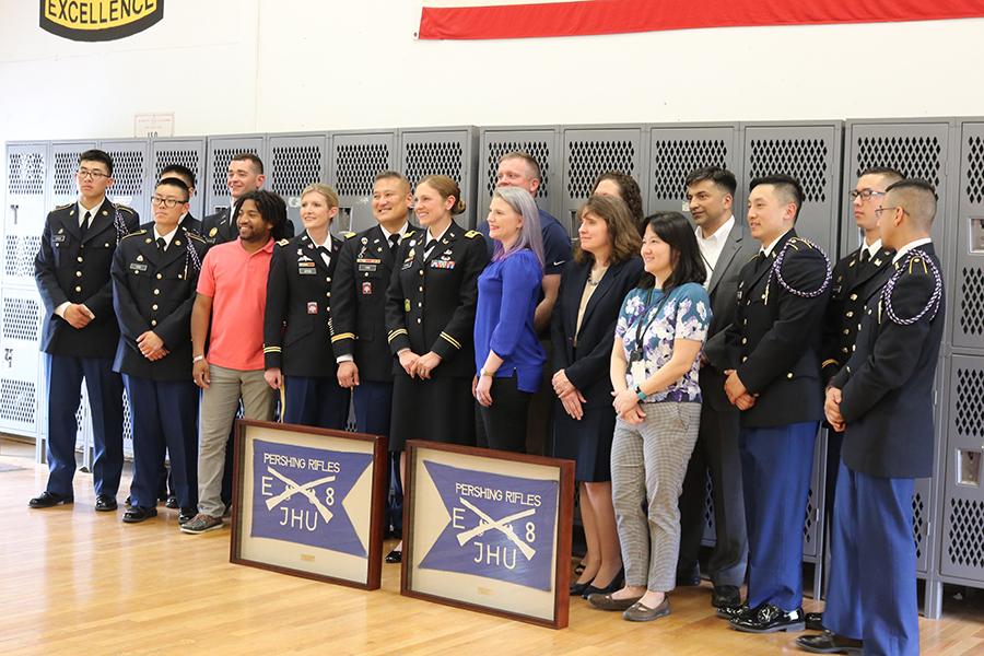 Hopkins ROTC renames drill hall in honor of alum who died while on duty ...