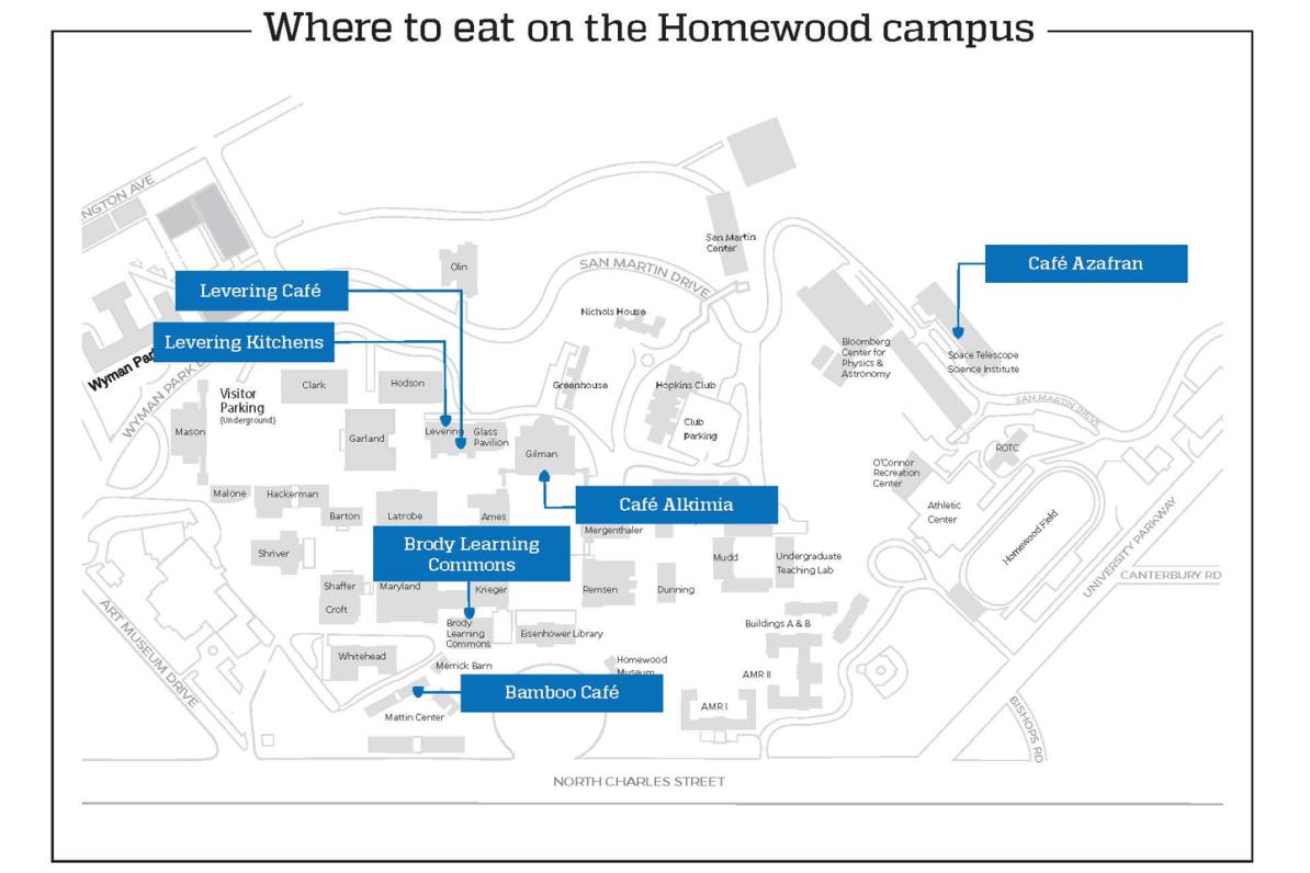 Here to Help: Where to eat on the Homewood campus | Hub