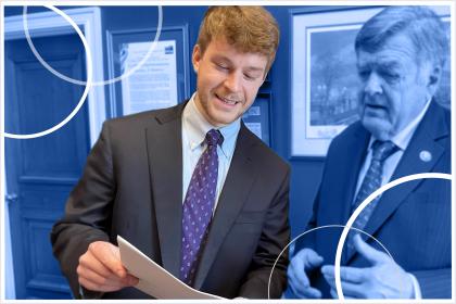 Up-and-comer Louis Burns works to connect congressman with constituents ...