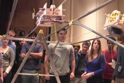 Student-built contraptions compete in engineering challenge | Hub