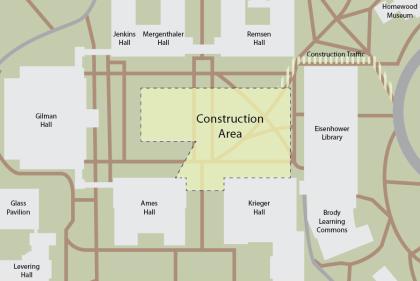 Renovation project to close off significant portion of JHU's Keyser ...