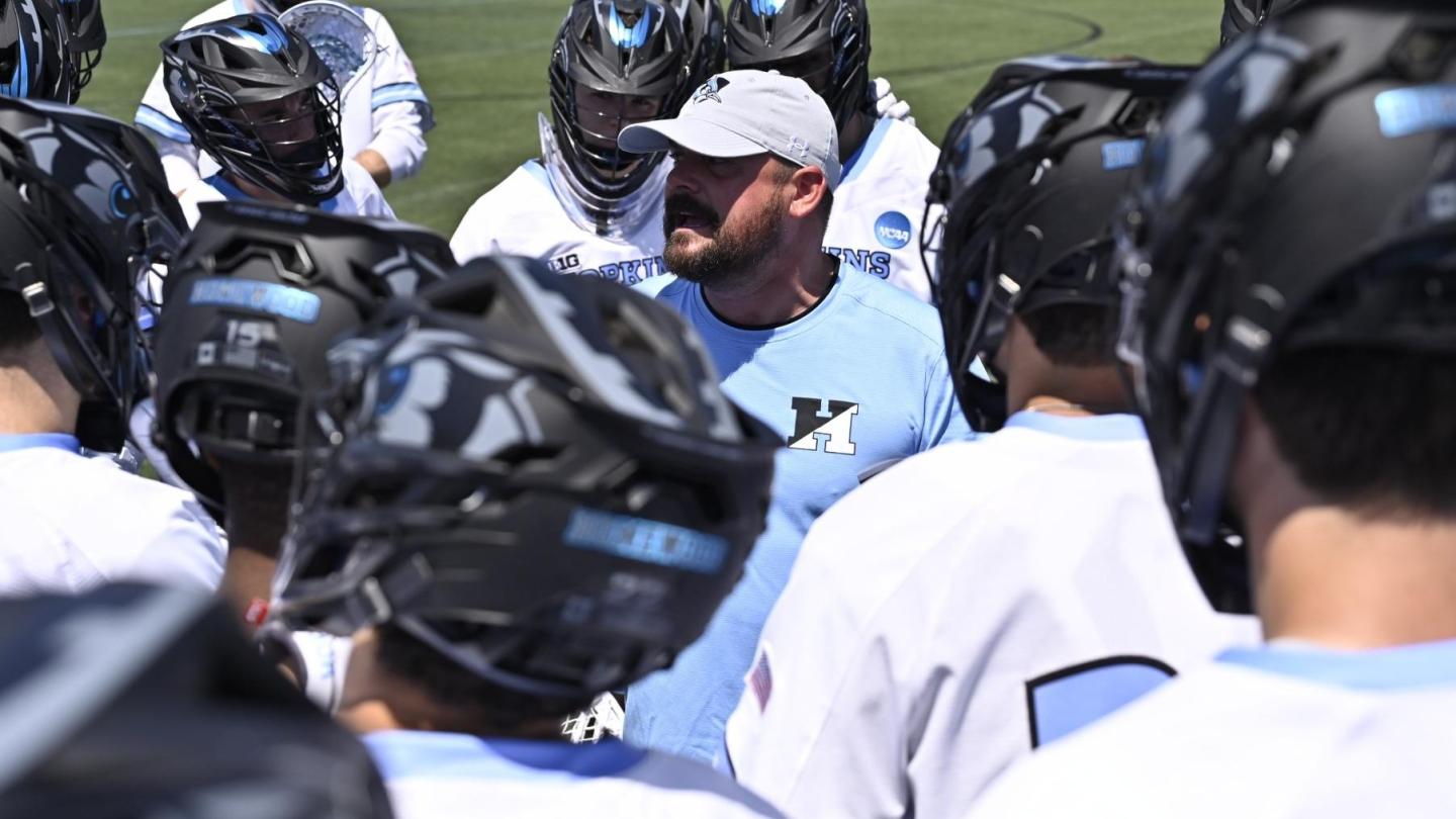 Hopkins men's lacrosse coach Peter Milliman gets contract extension | Hub