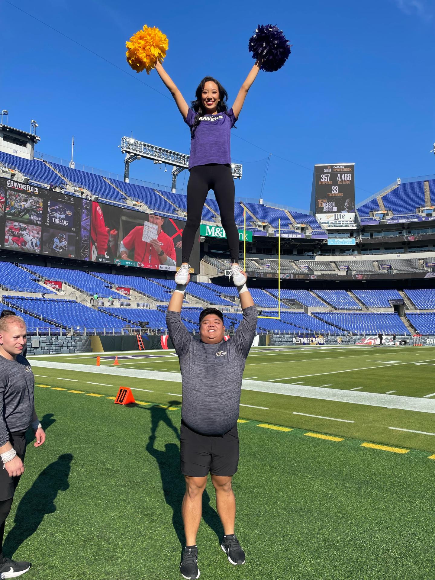 Hopkins nursing student is also a Baltimore Ravens cheerleader | Hub