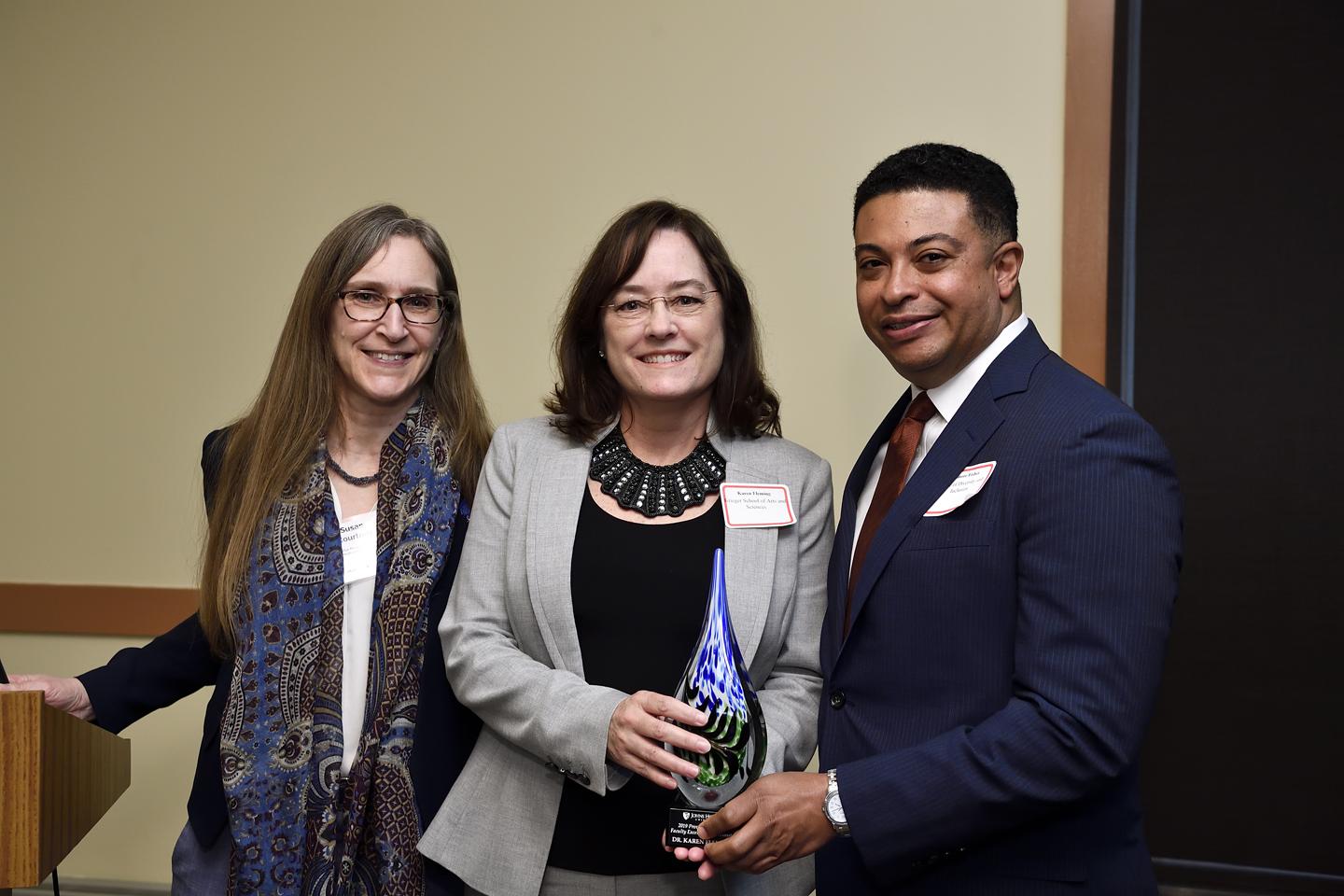 Biophysicist Karen Fleming wins $50,000 Provost's Prize for Faculty ...