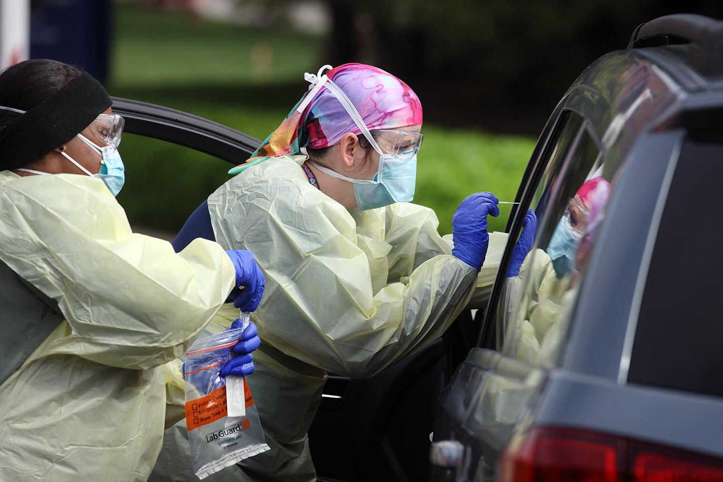 Online map tracks drive-through COVID-19 testing sites across the U.S ...