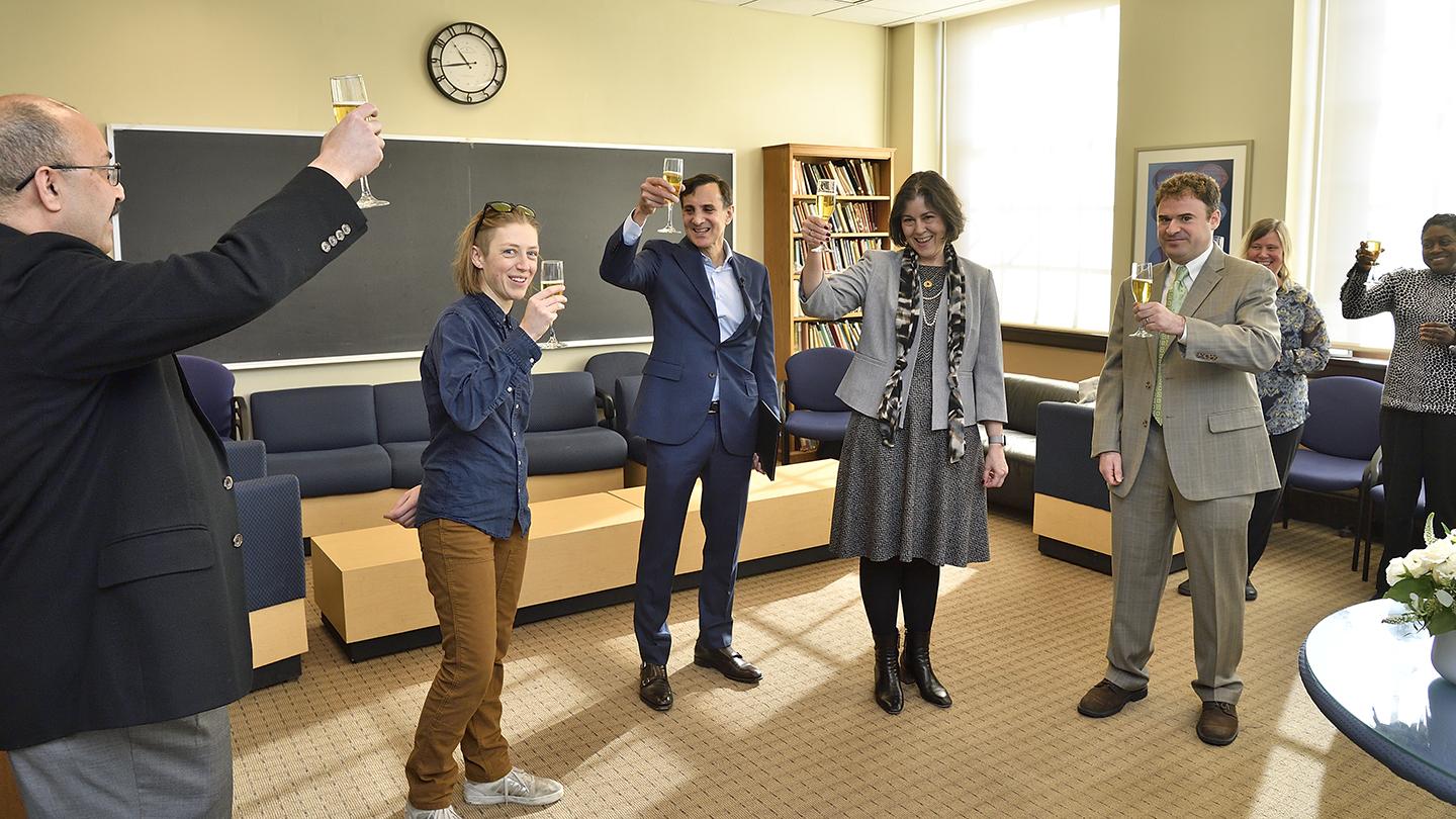 Mathematician Emily Riehl earns President's Frontier Award | Hub