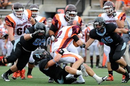 Football: Johns Hopkins defense smothers Susquehanna in home-opener | Hub