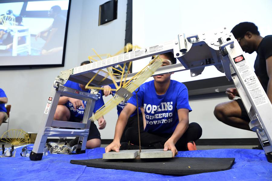 Breaking bridges: High schoolers in Engineering Innovation program ...