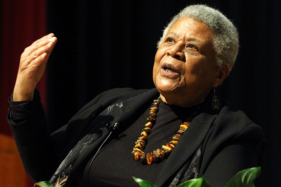 Civil rights pioneer Minnijean Brown Trickey speaks at 36th Martin ...