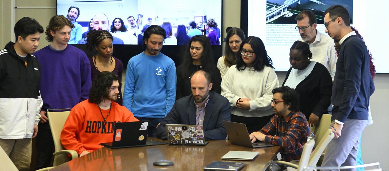 Student researchers play key role in bridge safety assessment | Hub