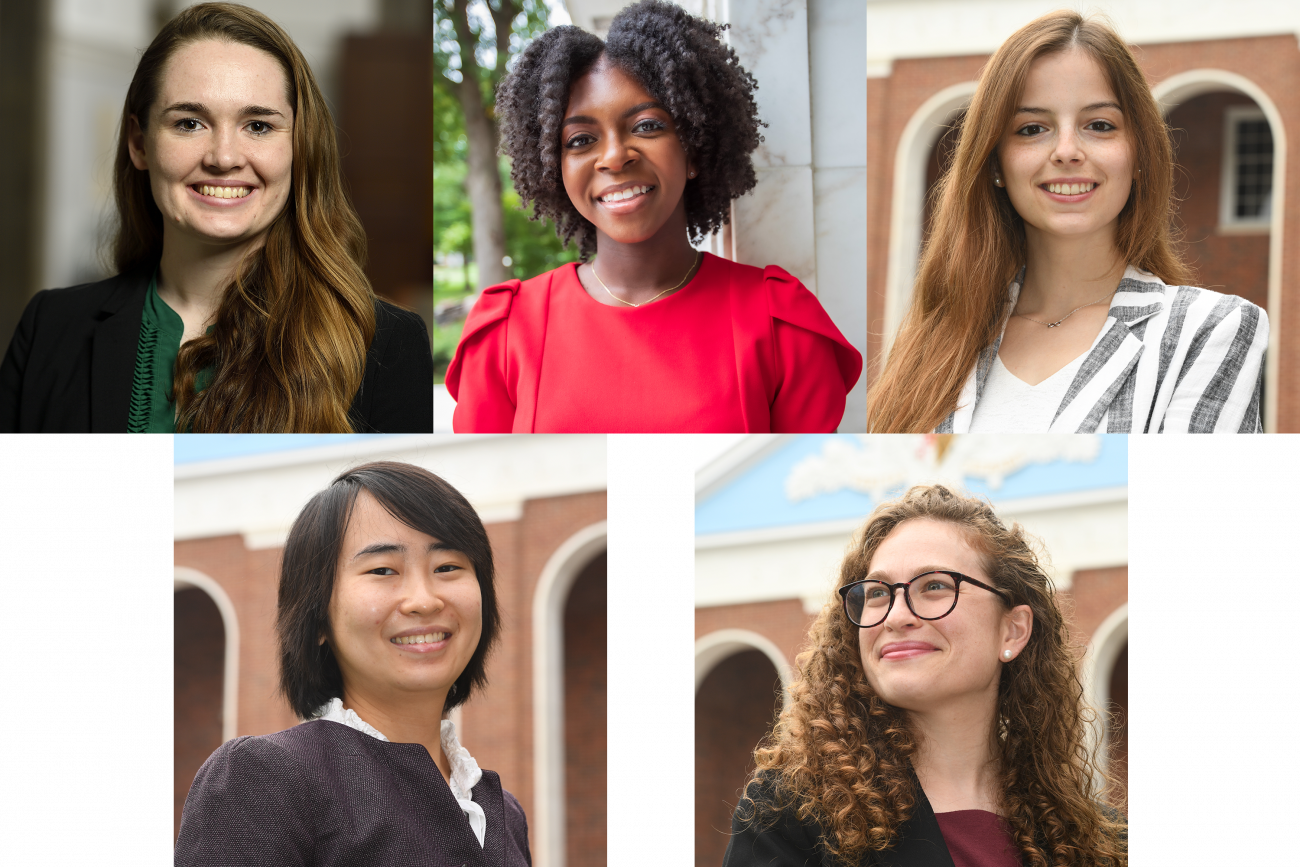 Five PhD students from Johns Hopkins named Siebel Scholars | Hub