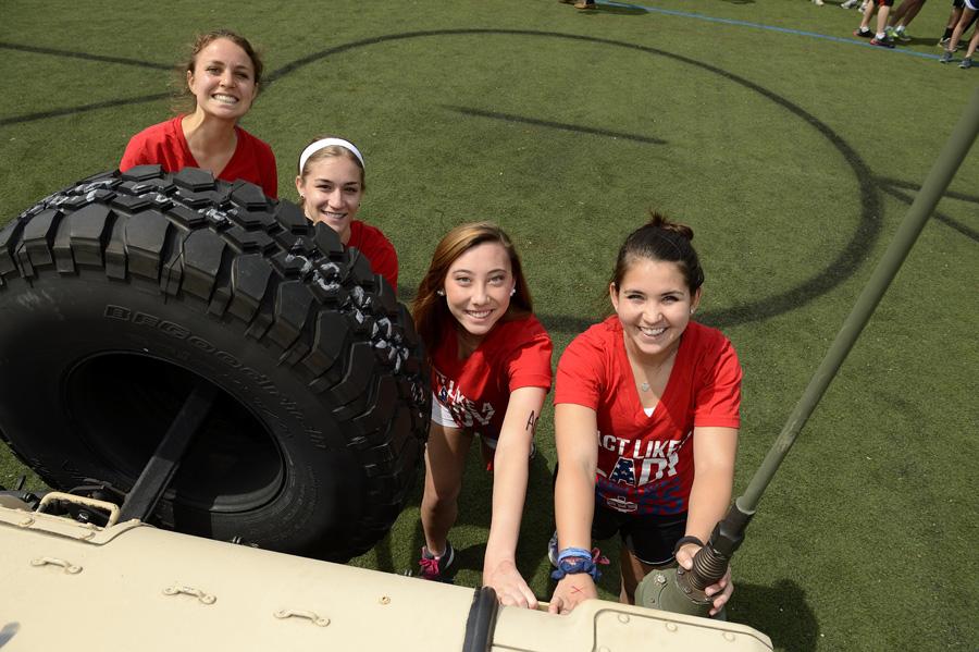 Photos: Fiji/ROTC Push fundraiser at JHU | Hub