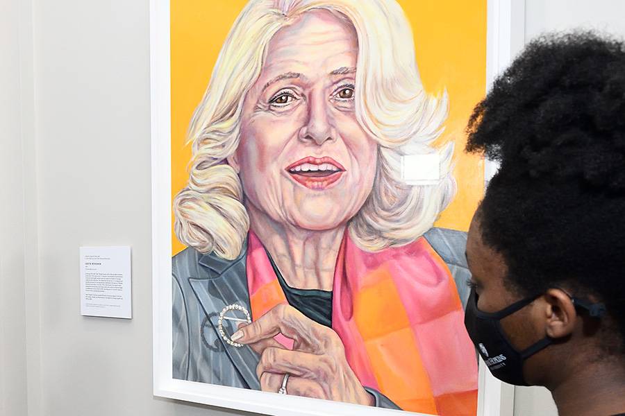 Johns Hopkins unveils portrait of LGBTQ rights trailblazer Edith ...