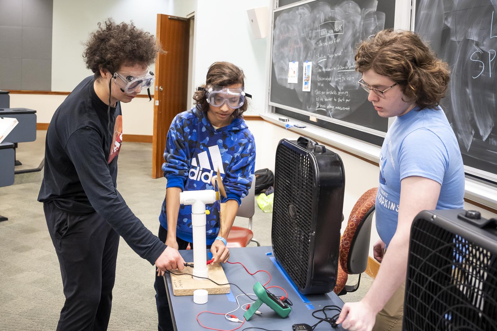 Middle schoolers test skills at Hopkins-hosted Maryland Science ...