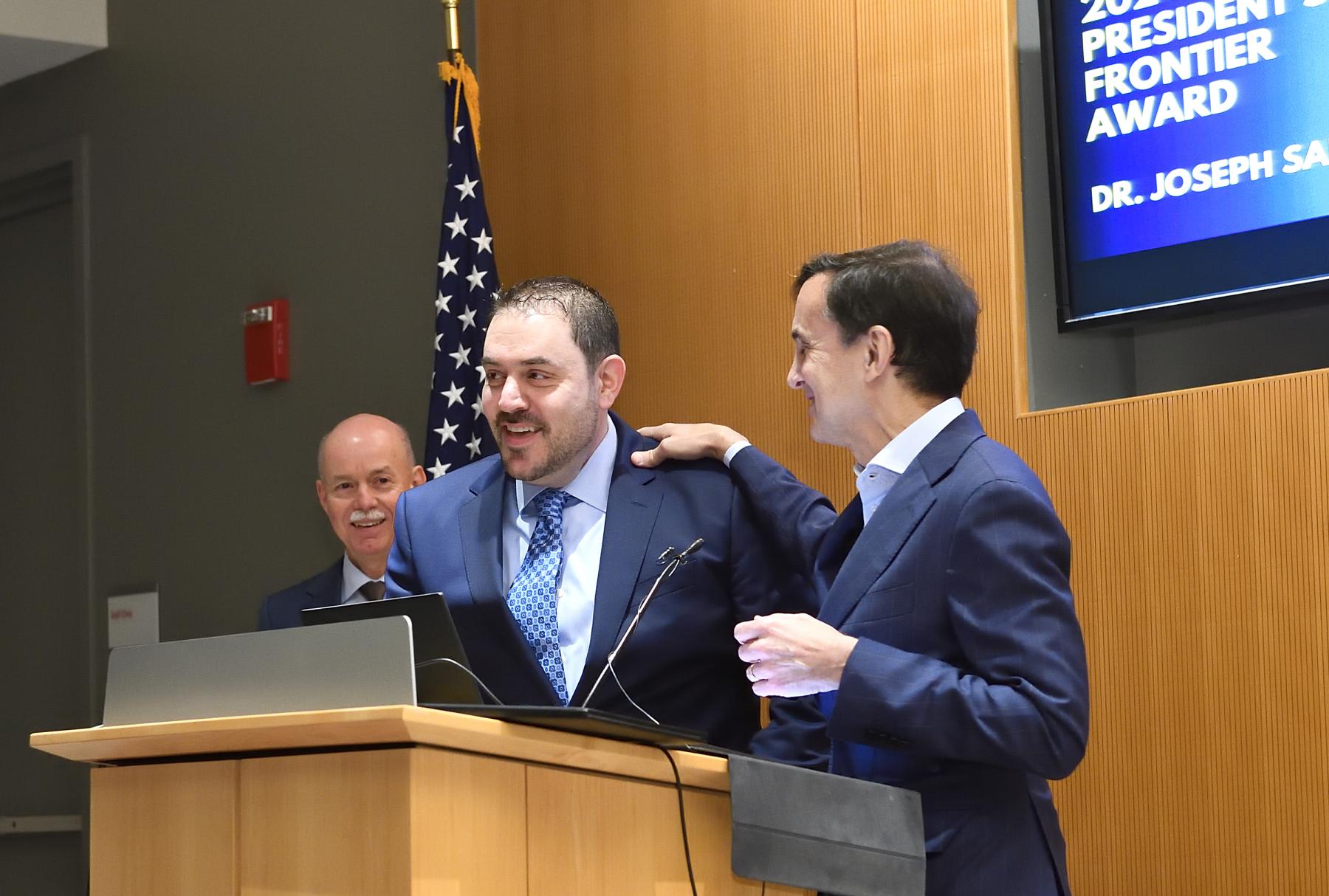 Trauma surgeon and gun violence survivor Joseph Sakran receives ... Trauma surgeon and gun violence survivor Joseph Sakran receives ...