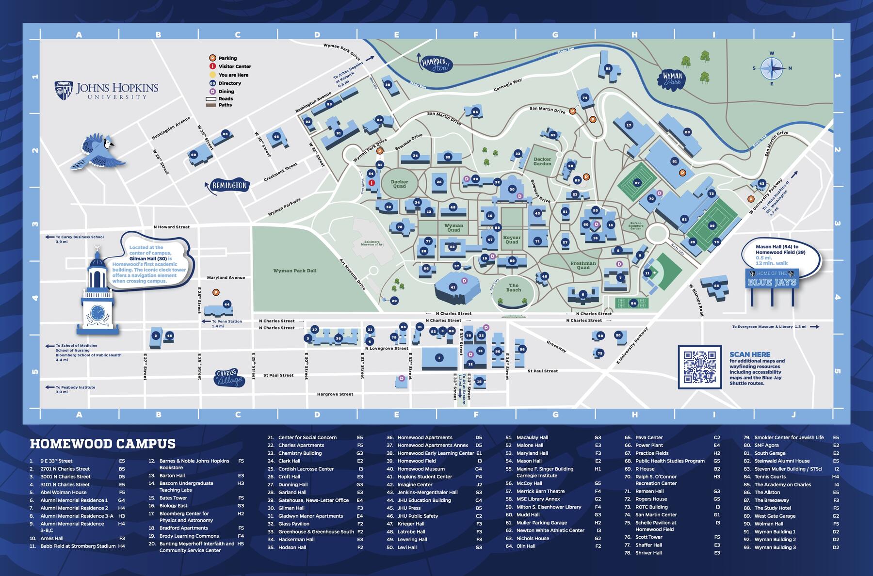 JHU launches new wayfinding app for Homewood campus | Hub