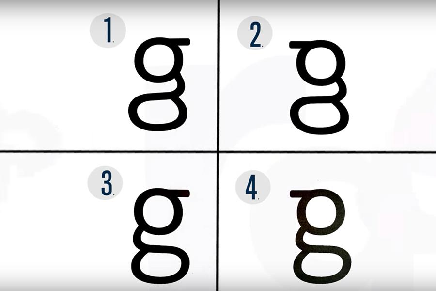 A letter of the alphabet we can read but not write? It's a 'g' thing | Hub