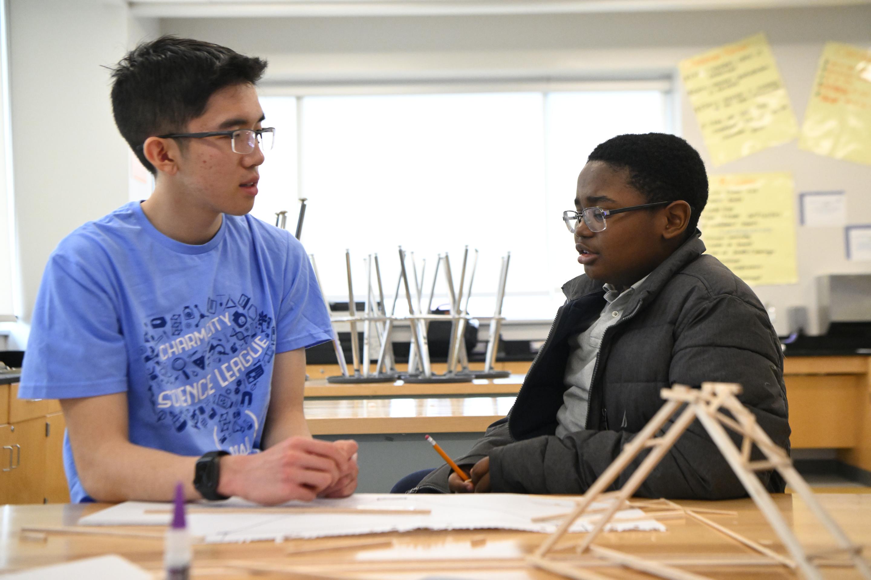 JHU students mentor Baltimore City middle schoolers prepping for ...