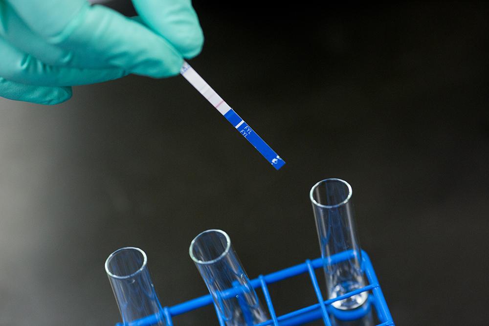 Low-tech, low-cost test strips show promise for reducing fentanyl ...