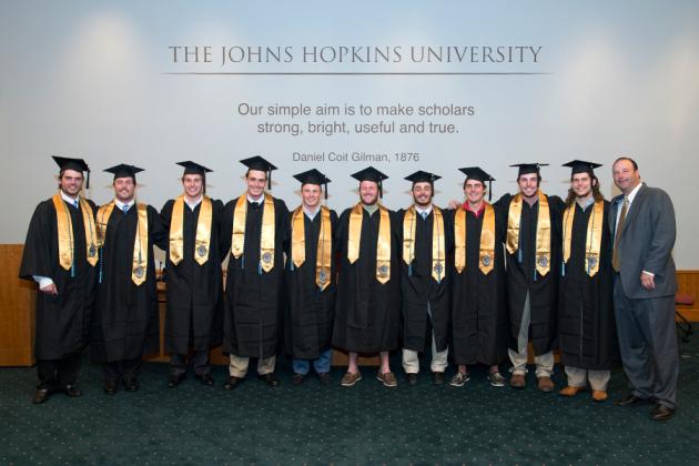 13 Johns Hopkins senior athletes receive degrees early in special ...